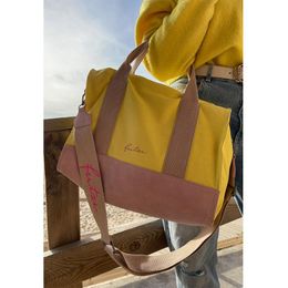 Fritzi aus Preussen Fritzi aus Preu&szlig;en Shopper in Beige/ Gelb - (B)40 x (H)29,5 x (T)14 cm - 52% | Damen-taschen