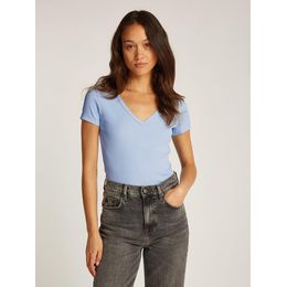 Tommy Jeans Shirt in Hellblau - 54% | Gr&ouml;&szlig;e XS | Damen-tops
