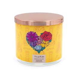 Frida Kahlo Duftkerze "Essence Of Life'' in Gelb - 400 g - 11% | Kerzen-vasen
