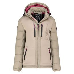 Geographical Norway Winterjacke "Beachwood" in Beige - 69% | Gr&ouml;&szlig;e S | Damenjacken