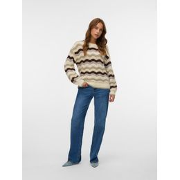 V&eacute;ro Moda Vero Moda Pullover in Beige/ Braun - 53% | Gr&ouml;&szlig;e S | Damen-pullover-cardigans