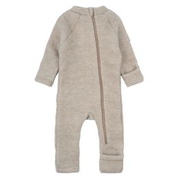 Mikk-line Wolloverall in Beige - 42% | Gr&ouml;&szlig;e 104 | Babyoveralls