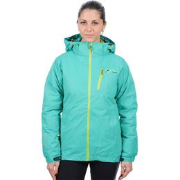 Peak Mountain 3in1-Ski-/ Snowboardjacke "Acixi" in T&uuml;rkis - 64% | Gr&ouml;&szlig;e L | Damen-outdoorjacken