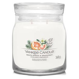 yankee candle Duftkerze "White Spruce & Grapefruit" - 368 g - 46% | Kerzen-vasen