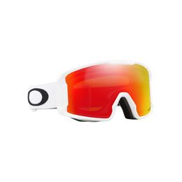 Oakley Ski-/ Snowboardbrille "Fall Miner" in Weiß/ Rot - 15% | Größe M | Damen-outdoor-ausruestung
