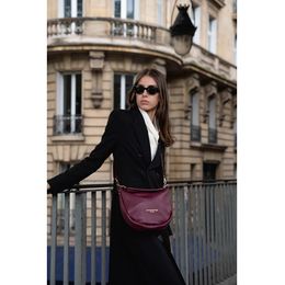 maison h&eacute;ritage PARIS Leder-Umh&auml;ngetasche "Ric" in Bordeaux - (B)29 x (H)24 x (T)5 cm - 70% | Damen-taschen