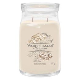 yankee candle Duftkerze "Warm Cashmere", 567 g - 12% | Kerzen-vasen