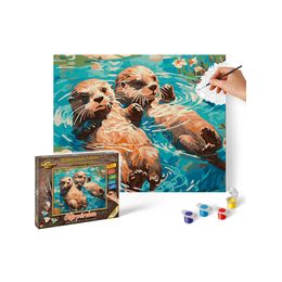 Schipper Malen-Nach-Zahlen-Malset "Otterpärchen" - ab 12 Jahren - 10% | Kinder-kreativspielzeug