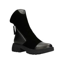 Wojas Leder-Boots in Schwarz - 30% | Größe 38 | Damen-stiefel