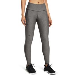 Under Armour Trainingsleggings "HeatGear" in Grau - 39% | Gr&ouml;&szlig;e M | Damen-sporthosen
