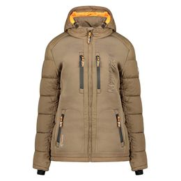 Geographical Norway Winterjacke "Beachwood" in Taupe - 70% | Gr&ouml;&szlig;e S | Damenjacken