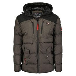 Geographical Norway Parka "Cashblend" in Grau - 69% | Gr&ouml;&szlig;e XL | Herrenjacken