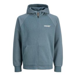 Jack & Jones Jack & Jones Sweatjacke in Blau - 42% | Gr&ouml;&szlig;e M | Herren-sweatshirts-jacken