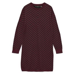 V&eacute;ro Moda Vero Moda Kleid in Aubergine/ Schwarz - 48% | Gr&ouml;&szlig;e S | Damen-kleider