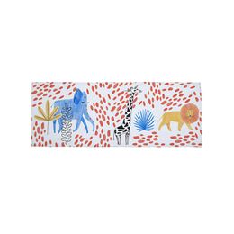 The Wild Hug Teppich "Wild Animals" in Hellgrau/ Bunt - (L)135 x (B)55 cm - 25% | Teppiche-fussmatten