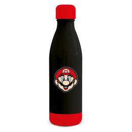 Super Mario Trinkflasche "Super Mario" in Schwarz/ Rot - 660 ml - 20% | Damen-outdoor-ausruestung