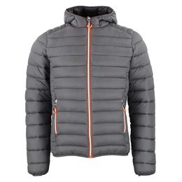 Peak Mountain Steppjacke "Caen" in Grau - 65% | Gr&ouml;&szlig;e XL | Herrenjacken