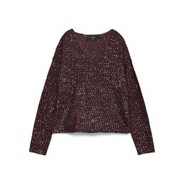 V&eacute;ro Moda Vero Moda Pullover in Aubergine - 50% | Gr&ouml;&szlig;e XS | Damen-pullover-cardigans