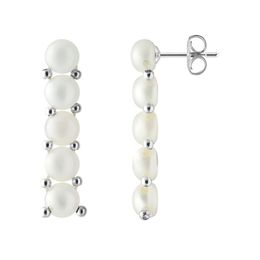 Pearl Addict Silber-Ohrstecker mit Perlen - 85% | Schmuck