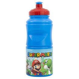 Super Mario Trinkflasche "Super Mario" in Blau - 380 ml - 33% | Kinder-austruestung-accessoires