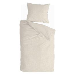 Walra Renforc&eacute;-Bettw&auml;sche-Set "Yarrow Elegance" in Creme - 26% | Gr&ouml;&szlig;e 140x220 cm | Bettwaesche-bettwaren