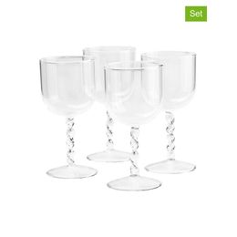 Jotex 4er-Set: Weingläser ''Yuko'' - 380 ml - 47% | Gedeckter-tisch