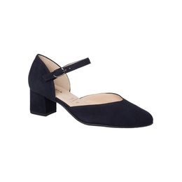Hassia Leder-Pumps "Capri" in Dunkelblau - 49% | Größe 34,5 | Pumps