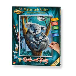 Simba Malen nach Zahlen "Koala mit Baby" - ab 14 Jahren - 10% | Kinder-kreativspielzeug