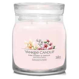 yankee candle Duftkerze - Pink Cherry & Vanilla - 368 g - 46% | Kerzen-vasen