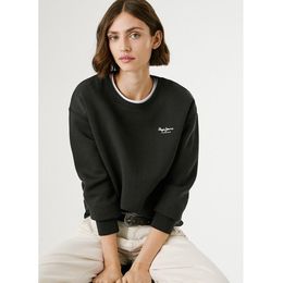 Pepe Jeans Sweatshirt "Babi" in Schwarz - 30% | Gr&ouml;&szlig;e XL | Damen-sweatshirts-jacken