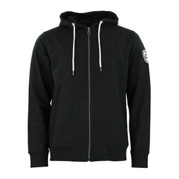 Peak Mountain Sweatjacke "Cage" in Schwarz - 62% | Gr&ouml;&szlig;e XL | Herren-sweatshirts-jacken