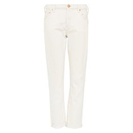 True Religion Jeans "Liv" - Relaxed Skinny fit - in Wei&szlig; - 74% | Gr&ouml;&szlig;e W25 | Damenjeans
