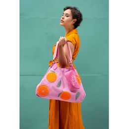 Fritzi aus Preussen Fritzi aus Preu&szlig;en Shopper "Frida Kahlo" in Rosa/ Orange - (B)42 x (H)29 x (T)15 cm - 56% | Damen-taschen