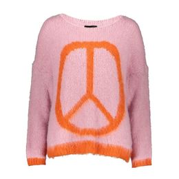 miss goodlife Pullover "Peace" in Rosa - 69% | Gr&ouml;&szlig;e XL | Damen-pullover-cardigans