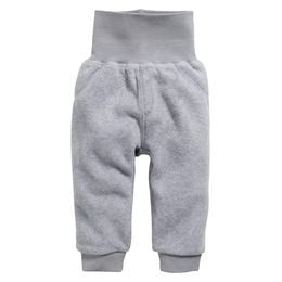 Playshoes Fleece-Hose in Grau - 16% | Größe 86 | Kinderhosen