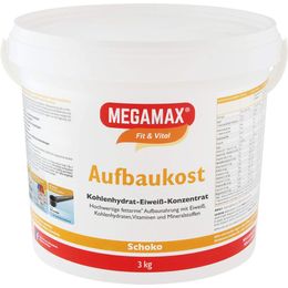 Megamax Aufbaukost Schoko Pulver 3 kg
