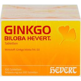 Ginkgo Biloba Hevert Tabletten 300 St