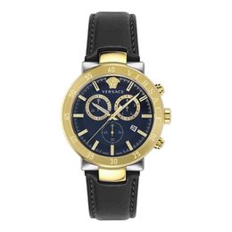 Versace Uhr 'VEPY00320' Herren Gr&ouml;&szlig;e One Size nachtblau / gold / schwarz
