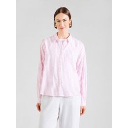 Pepe Jeans Bluse Damen Gr&ouml;&szlig;e L rosa / wei&szlig;