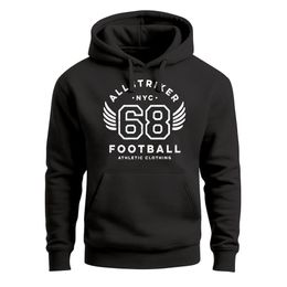 Neverless Sweatshirt 'Football NYC' male Black size 3 XL