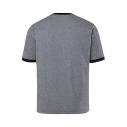 Men Plus T-Shirt Herren Gr&ouml;&szlig;e 7XL graumeliert