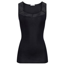 Hanro Unterhemd 'Cotton Delight' Damen Gr&ouml;&szlig;e XL schwarz