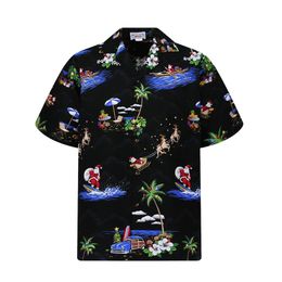 Pacific Legend Button Up Shirt 'Christmas Allover' male Black size XL