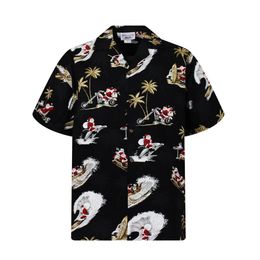Pacific Legend Hemd 'Christmas Turtles' Herren Gr&ouml;&szlig;e 4XL schwarz