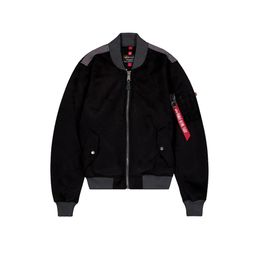 Alpha Industries &Uuml;bergangsjacke 'MA-1 FS' Herren Gr&ouml;&szlig;e XL schwarz
