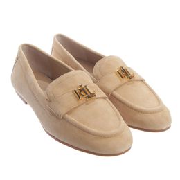 Lauren by Ralph Lauren Lauren Ralph Lauren Halbschuhe Damen Gr&ouml;&szlig;e 36 Second Hand beige