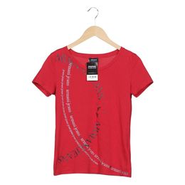 Armani Jeans T-Shirt Damen Gr&ouml;&szlig;e XS Second Hand rot