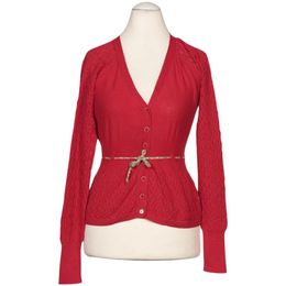 Blutsgeschwister Strickjacke Damen Gr&ouml;&szlig;e M Second Hand rot