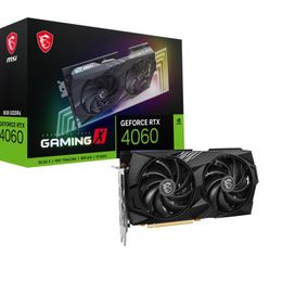 MSI Grafikkarte »GEFORCE RTX 4060 GAMING X 8G« ohne Farbbezeichnung