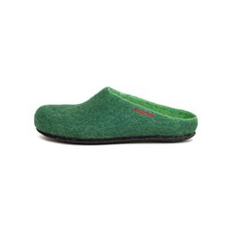 MagicFelt Slippers 'Filz' male Green size 37